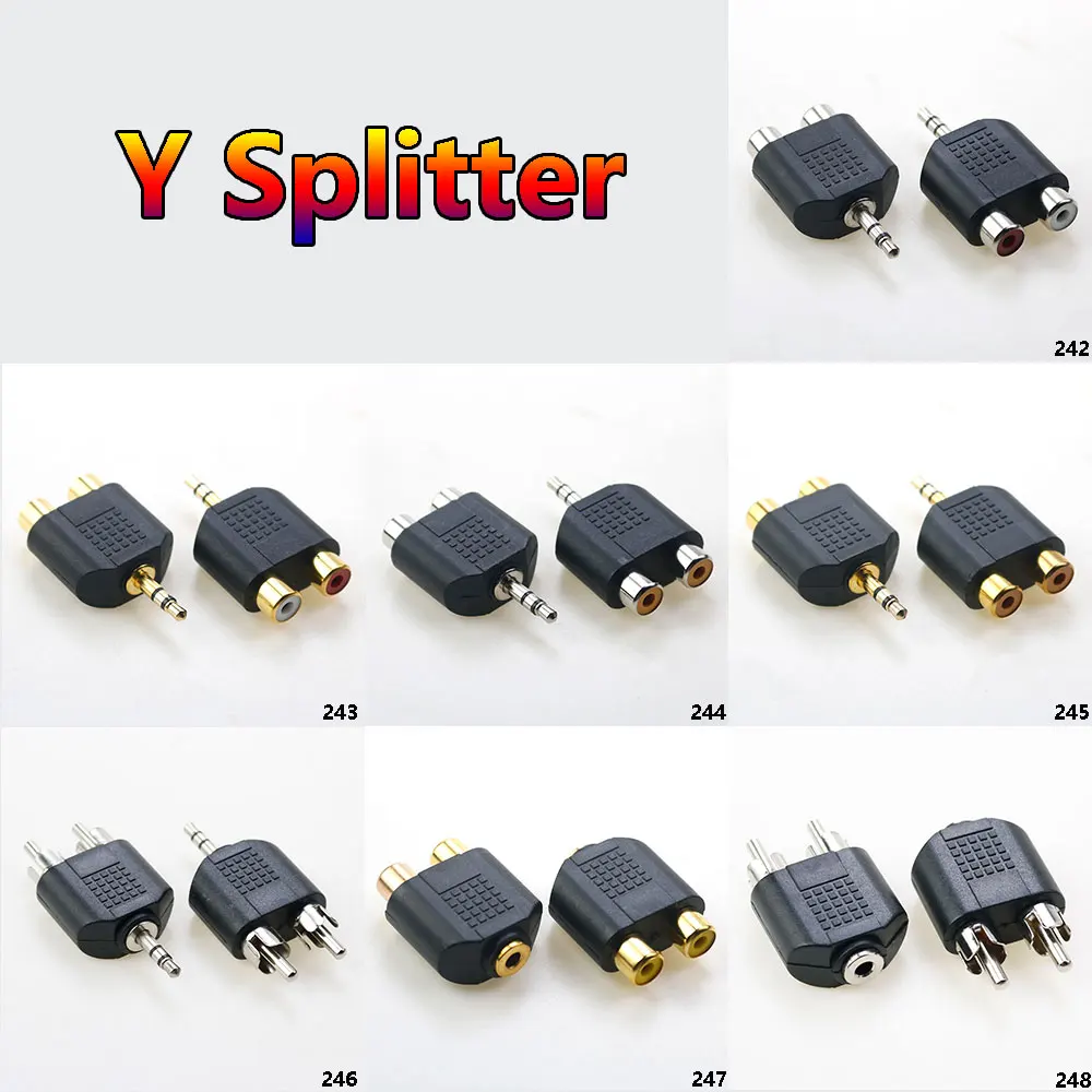 3-5mm-Audio-Cable-Converter-3-5-mm-Jack-Stereo-Male-To-2-RCA-Plug ...