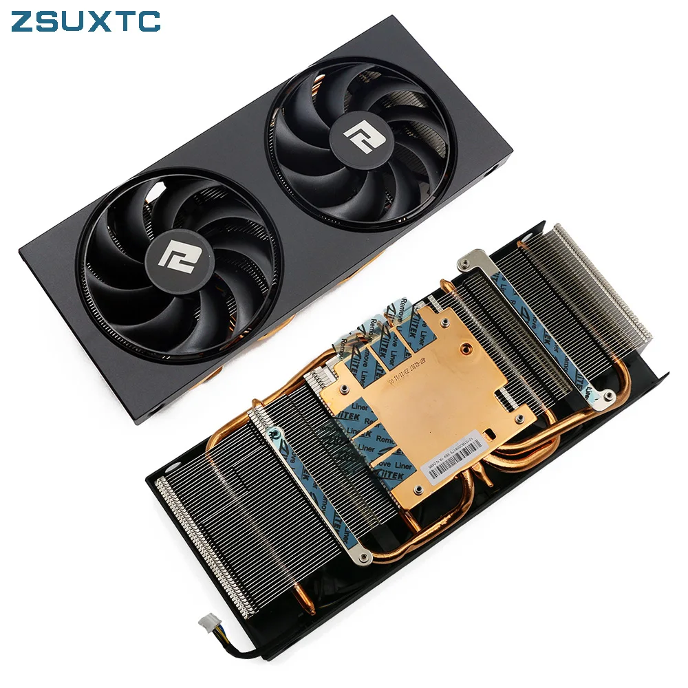 Original-RX6750-GPU-Heat-sink-For-POWERCOLOR-AMD-Radeon-RX-6750-XT ...