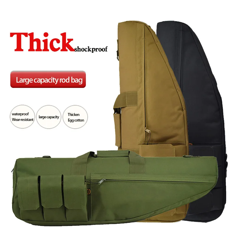 70cm-98cm-118cm-Tactical-Gun-Bag-Heavy-Duty-Rifle-Shotgun-Carry-Case ...