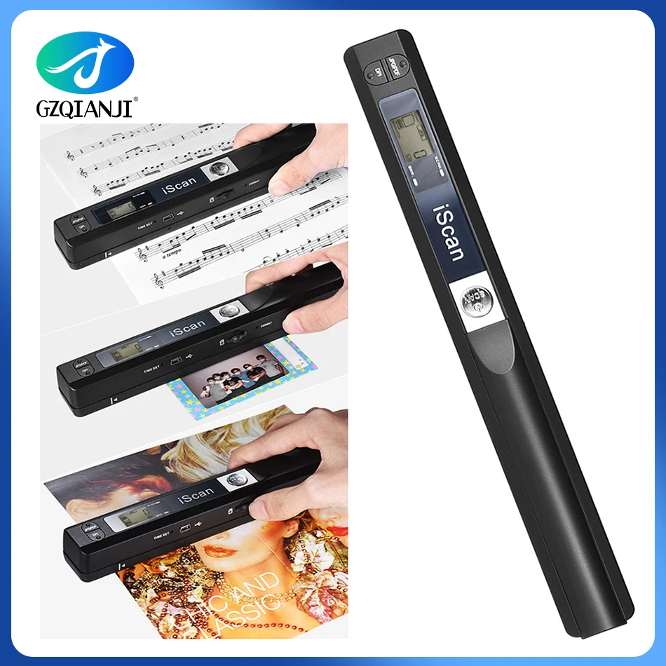 Gziscan01-mini-scanner-digital-port-til-900dpi-handyscan-sem-fio-a4 ...