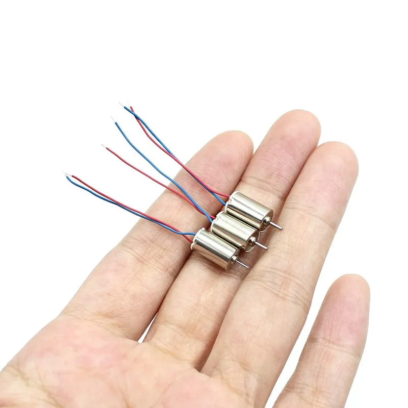 Small DC Electric Motors Micro 412 Coreless Motor 4*12mm Dc 3.7v 4.2v ...