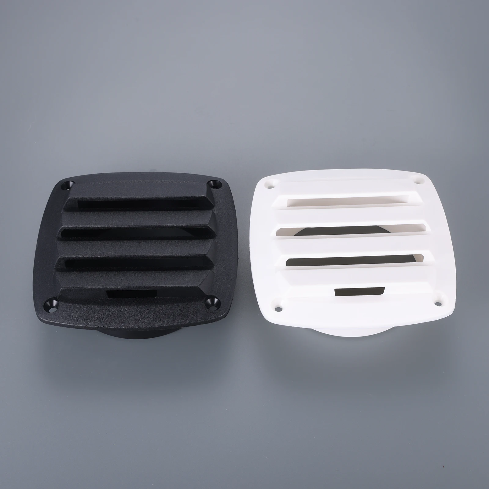 1Pc-101mm-4-Black-White-ABS-Plastic-Marine-Ventilation-Louvered-Vents ...
