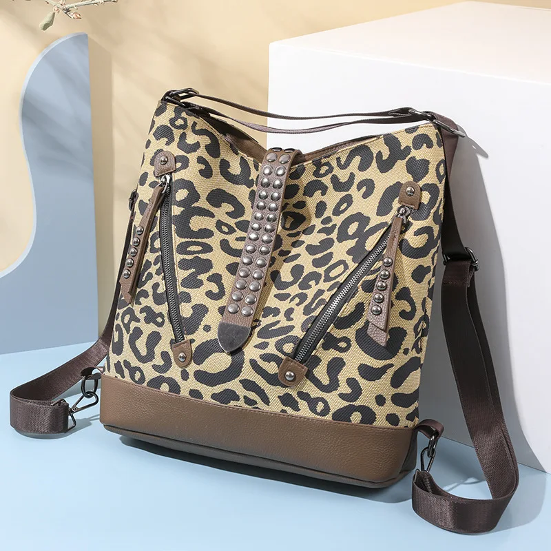 Large-Capacity-Women-Leather-Backpacks-Fashion-Leopard-Ladies-Shoulder ...