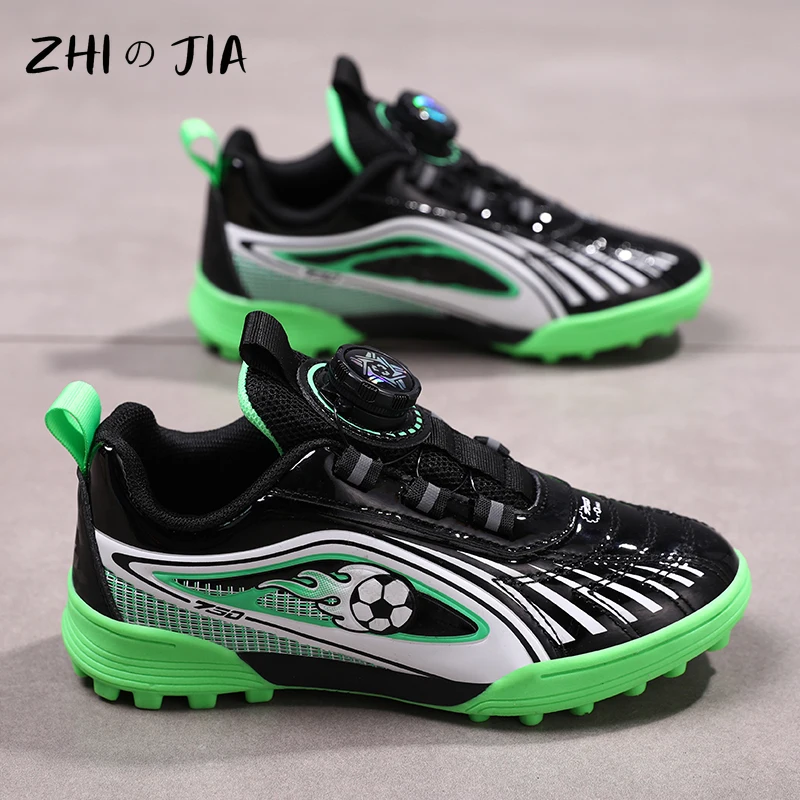 Children's Rotary Buckle Sneaker Boys Girls Professional Training ...