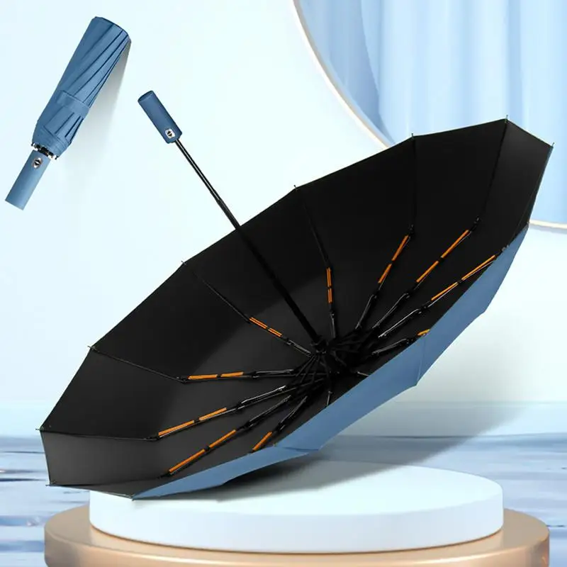 Automatic-Open-Close-Umbrella-Foldable-Large-Sun-Umbrella-Heavy-Duty ...