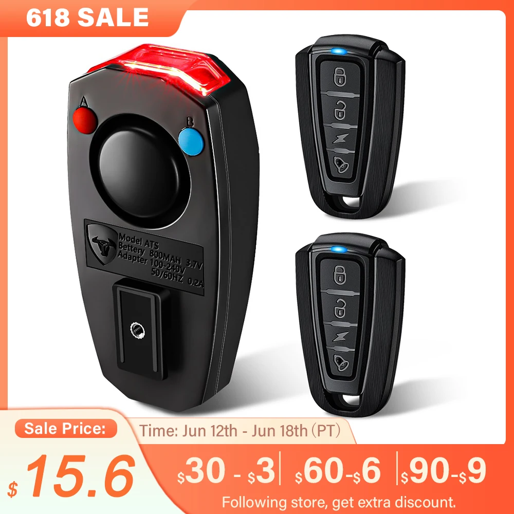 Alarm Remote Bicycle | Alarm Wireless Security Bike | Bicycle Theft ...