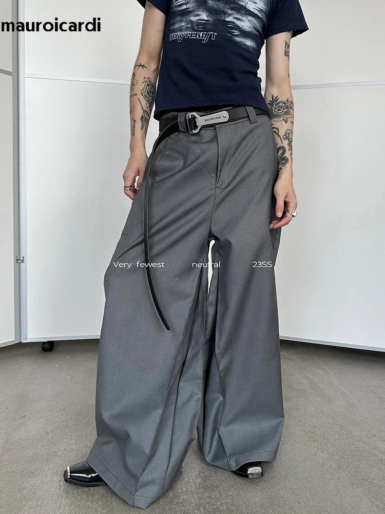 Mauroicardi-Autumn-Black-Flowy-Baggy-Wide-Leg-Pants-for-Mens-Streetwear ...
