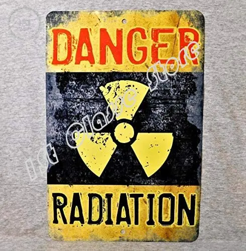 Metal-Sign-Radiation-Danger-Warning-Radioactivity-Hazard-Decay-X-Ray ...