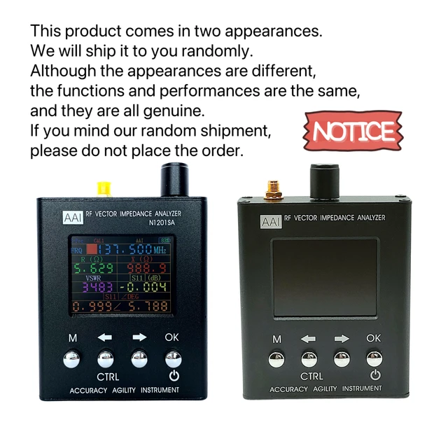 Antenna Analyzer 35MHz To 2.7GHz AAI N1201SA+ Antenna Analyzer – 35MHz ...