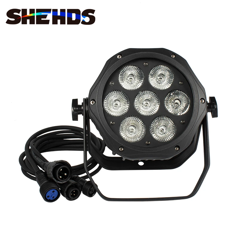 SHEHDS LED Par 7x18W RGBW+UVHigh Quality Waterproof Light Outdoor IP65 ...