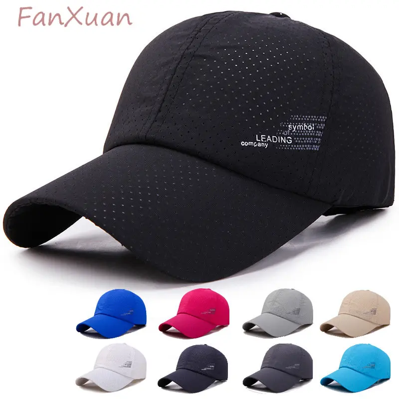 Quick Dry Baseball Cap for Men and Women Summer Caps Mesh Lightweight ...