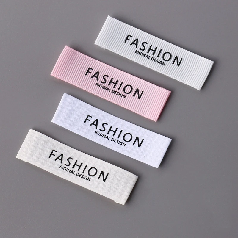 custom-clothing-label-personalized-organic-cotton-webbing-label-logo-or ...