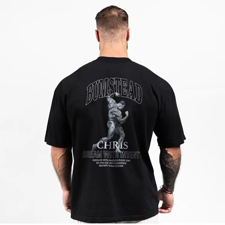 C-Bao-Chris-Three-quarters-Show-Back-T-shirt-Men-s-Fitness-Half-sleeve ...