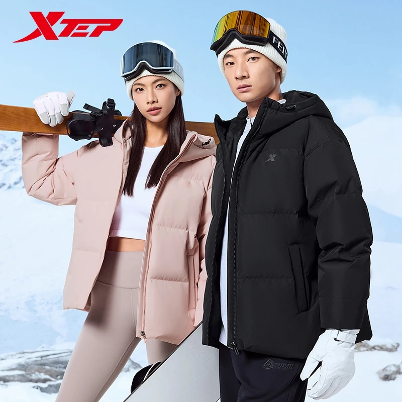 Xtep Down Jacket For Men And Women Winter Sporty Comfortable Trendy ...