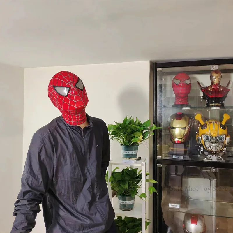 New-Marvel-1-1-3d-Spider-Man-Tobey-Mask-Spiderman-Faceshell-Detachable ...