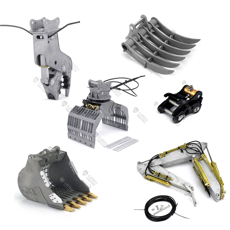 Lesu-Metal-Grab-Rake-Bucket-Crusher-Pliers-Grapple-For-1-14-Rc ...