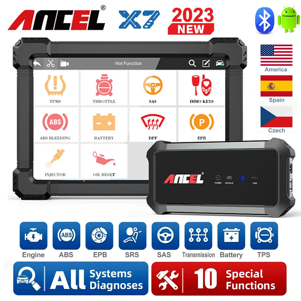 ANCEL-X7-OBD2-Automotive-Scanner-Professional-Full-System-Active-Test ...