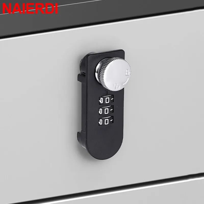 NAIERDI Combination Password Drawer Lock Smart Cabinet Locks Furniture ...