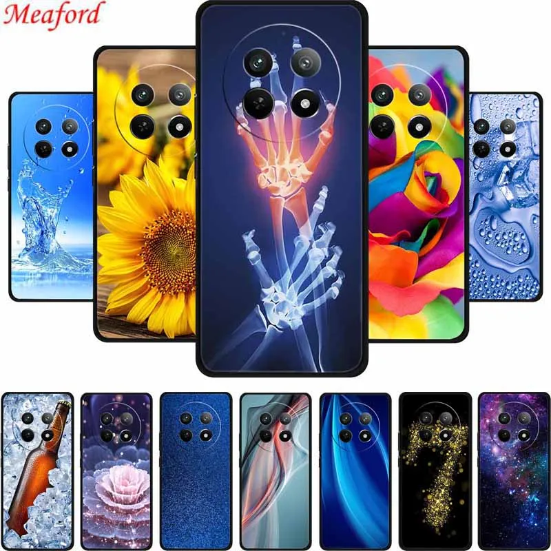 6-67-For-Realme-12x-Case-Fashion-Photos-Black-Silicone-Soft-Phone-Case ...