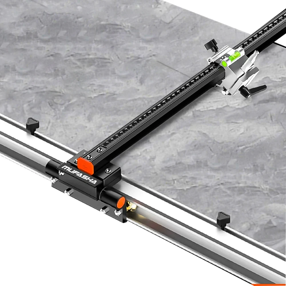 T-shaped Tile Cutter Professional Industrial 2000mm Manual Rail Guide ...