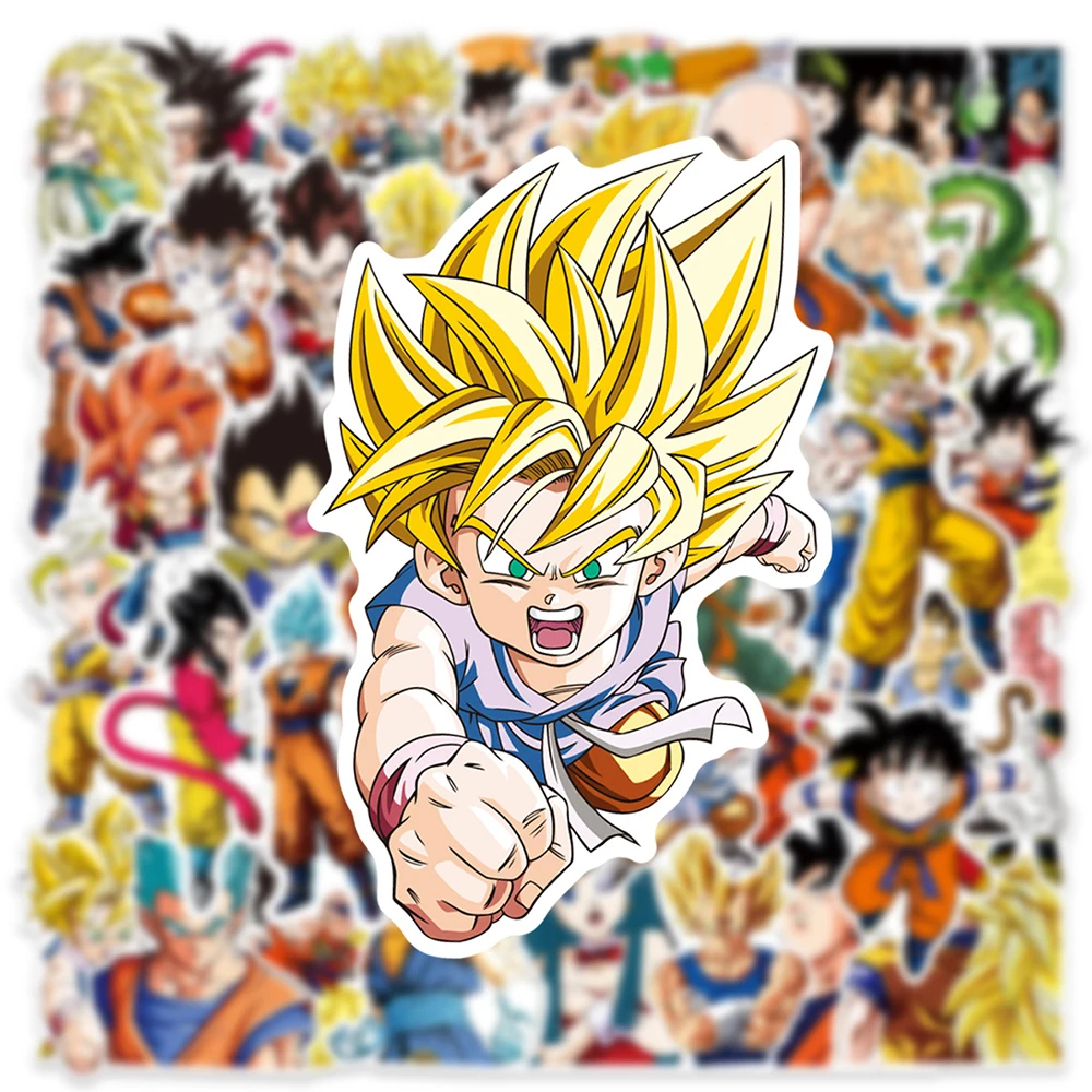 10-30-50PCS-Dragon-Ball-Anime-Stickers-Son-Goku-Cartoon-Decals ...