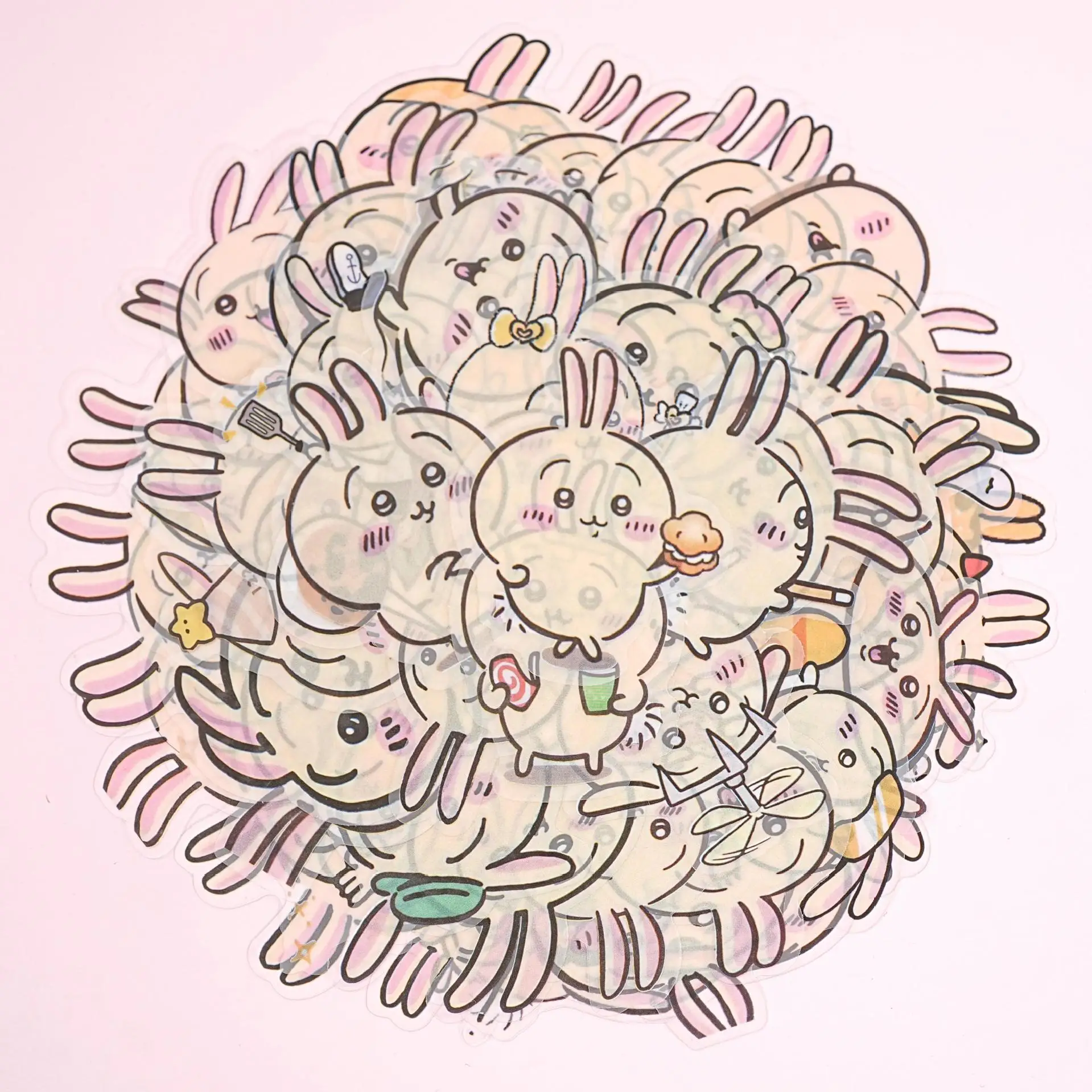 Chiikawa Transparent Stickers for Decoration on Luggage or Handbook ...