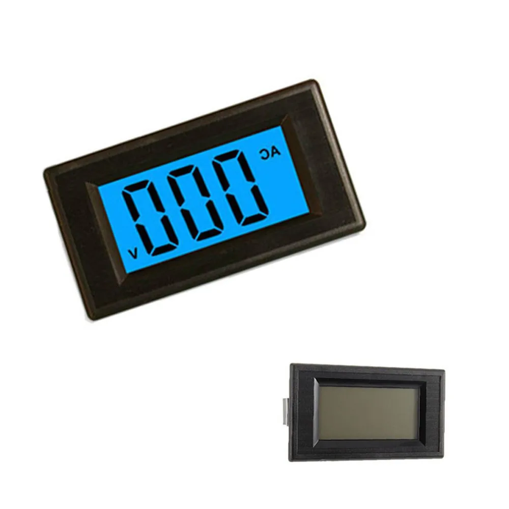 Digital-Voltmeter-4-wire-0-500V-Blue-Backlit-LCD-Display-Voltmeter ...