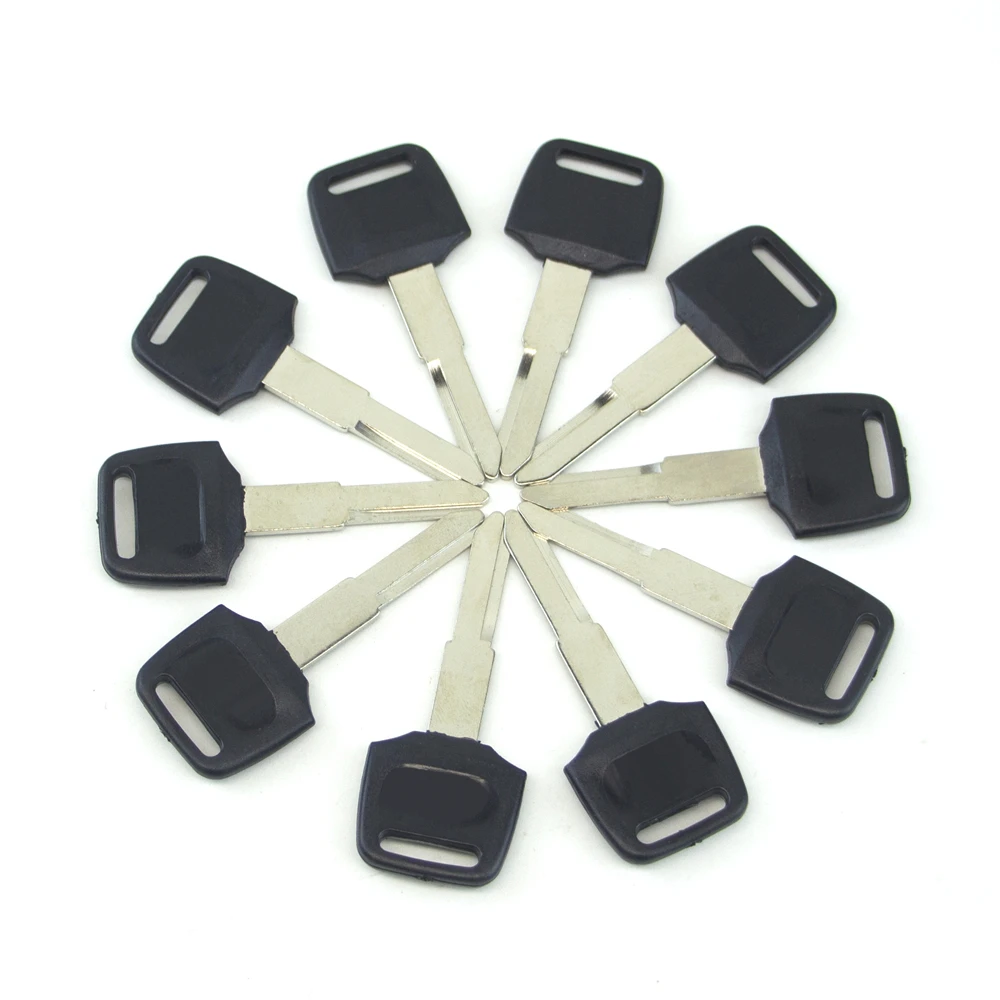 10-Pcs-Motorcycle-keys-Blank-Key-Uncut-Blade-For-HONDA-CBR250RR-CBR400 ...