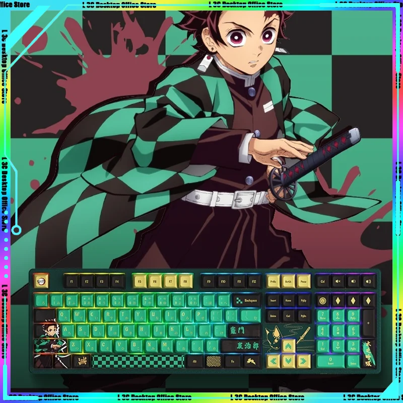 AKKO-Demon-Slayer-Customized-Japanese-Mechanical-Keyboard-5108B-Plus ...