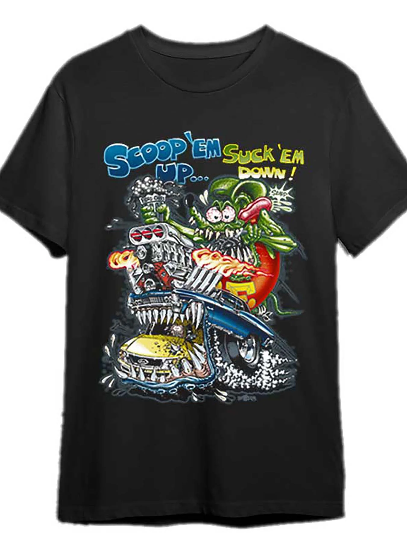 [Ed Roth Rat Fink T-Shirt] Ed Roth Rat Fink Funny Men's Short Sleeve ...
