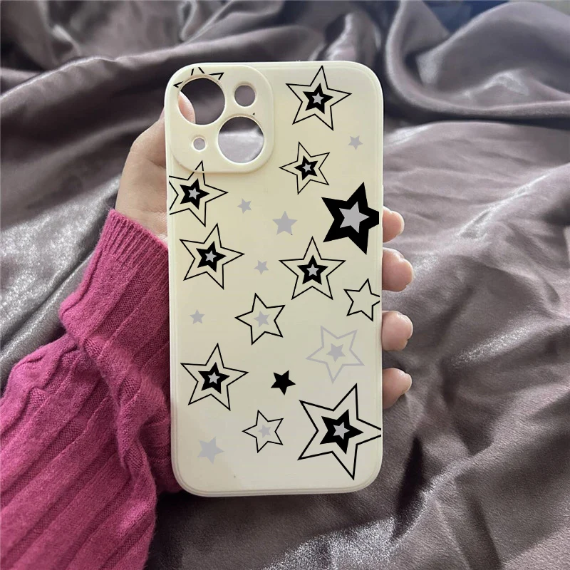 Cute Y2K Sun Moon Stars Phone Case for Samsung A23 (WBB-300YJJ050127A4)