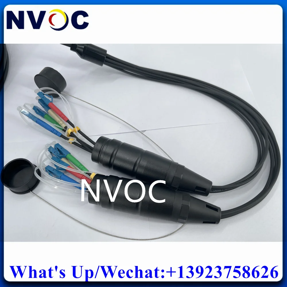 9Pcs 8Cores 3M SM G657A1 2*PDLC/UPC(4C)-8C LC Armored Flexbile Mobile 5 ...