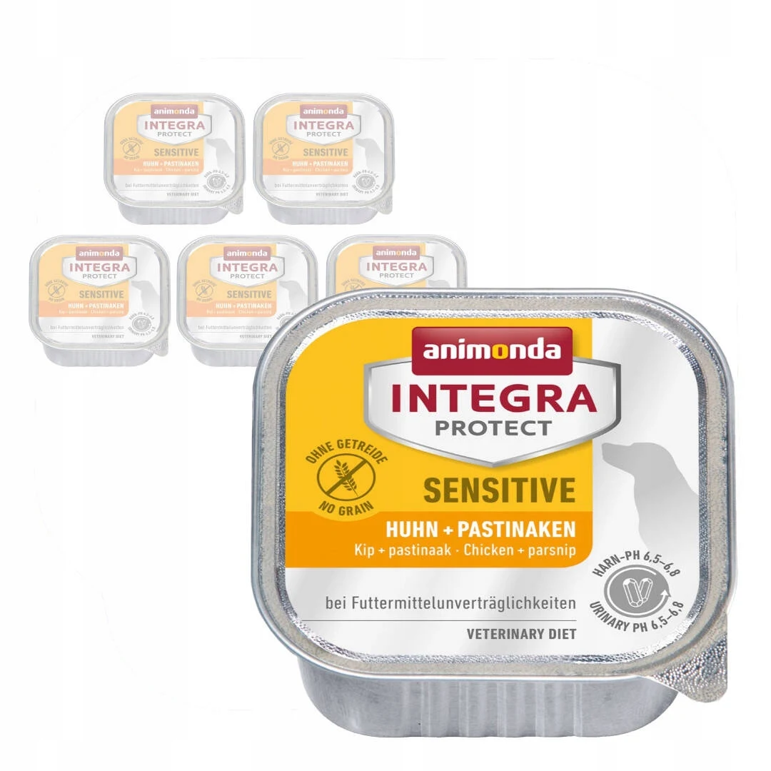 Animonda Integra Protect Sensitive 6X150G Wet Food With Chicken For Dog ...