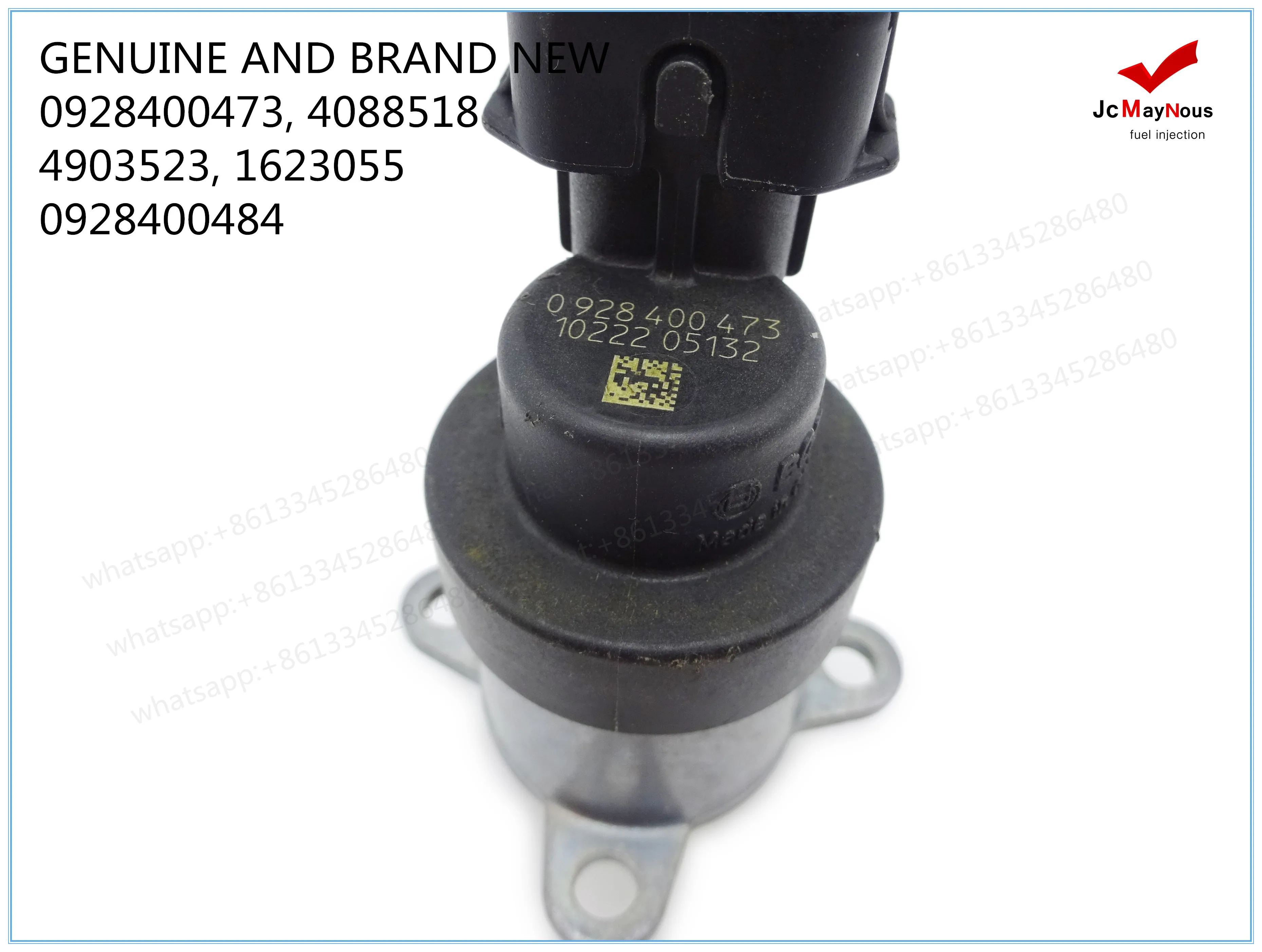 REGULADOR DE PRESSÃO DIESEL GENUÍNO E NOVO 0928400473, 4088518, 4903523 ...