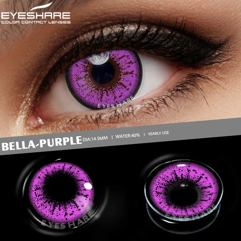 Purple Eye Color