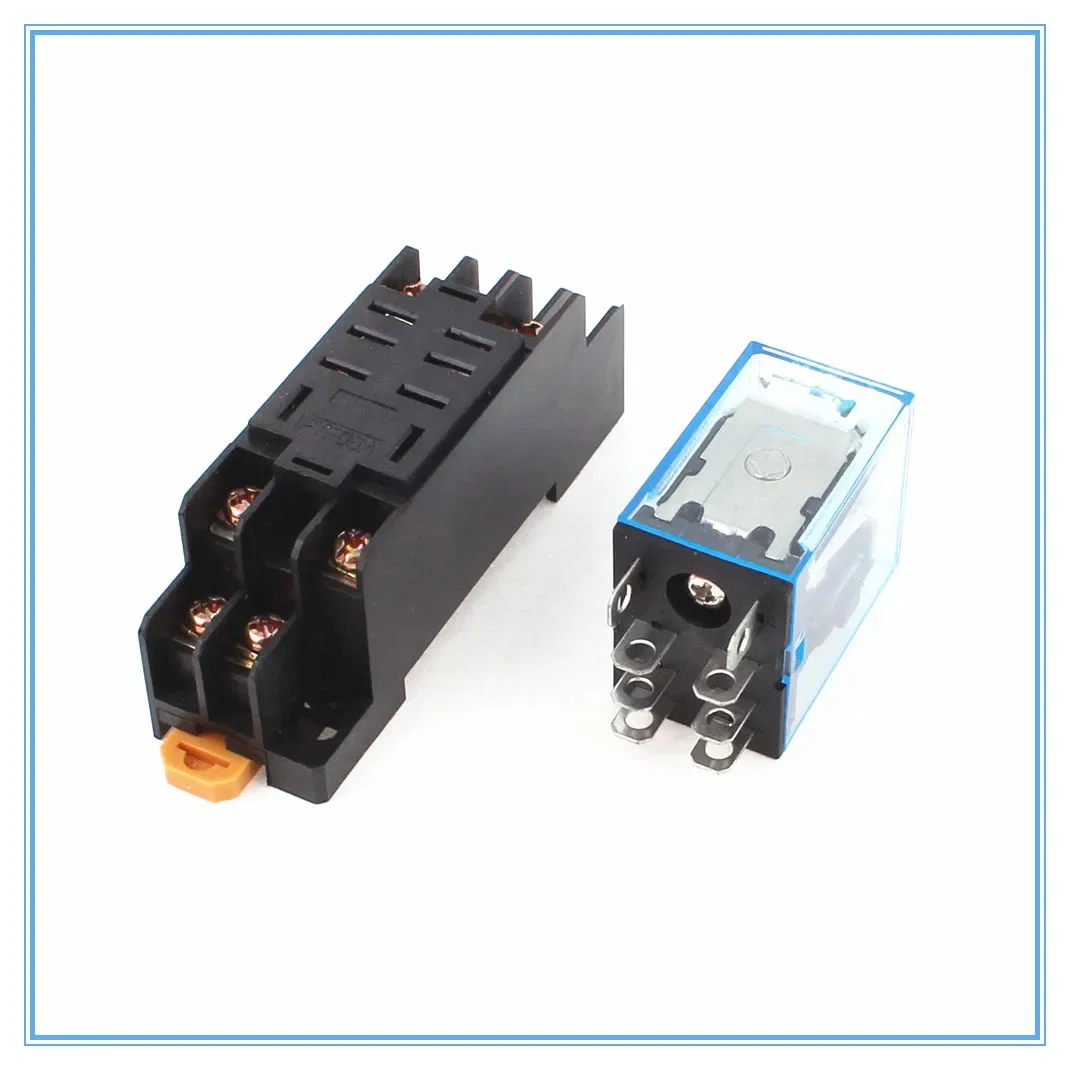 220-240V-AC-10A-8PIN-Coil-Power-Relay-DPDT-LY2NJ-HH62P-HHC68A-2Z-With ...