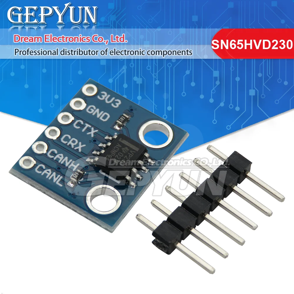 Módulo de comunicación transceptor SN65HVD230 CAN bus para arduino| | - AliExpress