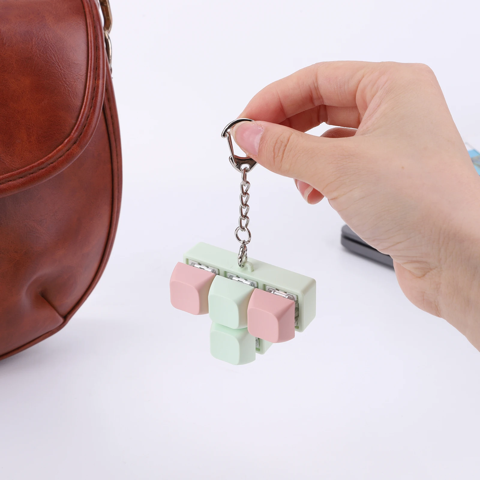 Keyboard-Clicker-Toy-4-Button-DIY-Sensory-Fidget-Keyring-Mechanical ...