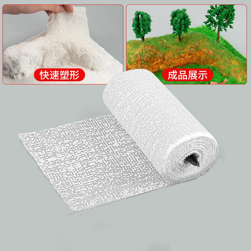 Plaster-Moulding-Cloth-Terrain-Scenery-Making-Material-Gypsum-Cloth ...