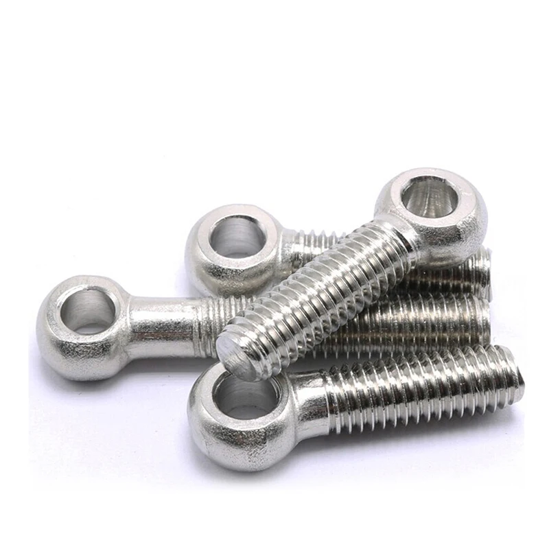 2-10pcs-lot-DIN444-Stainless-Steel-Eye-Bolt-Swing-Bolts-Screws-Movable ...
