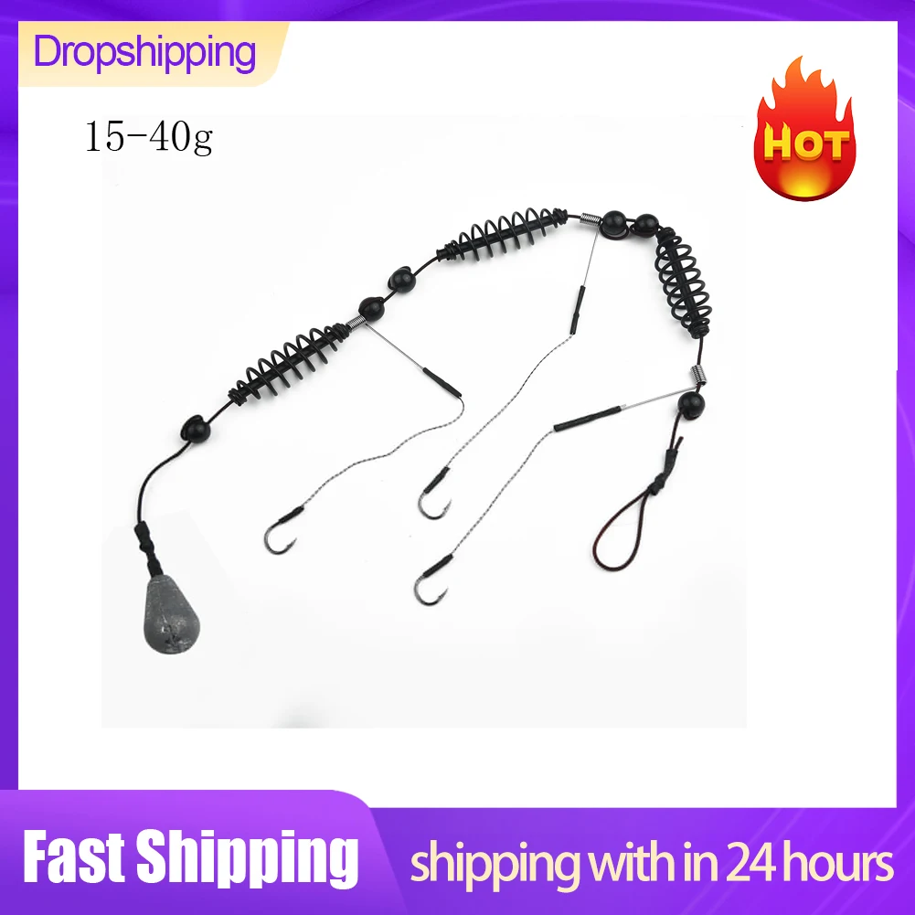 15-40g Feeder for Fishing Hook Artificial Bait Cage Set Feeder ...