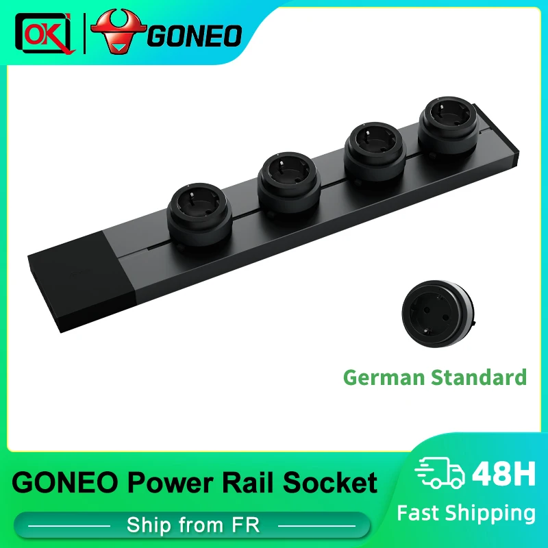 GONEO-Power-Rail-Socket-360-W-32-A-Orbital-Multiple-Socket-Flexible ...