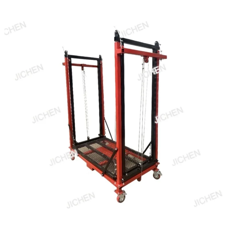 Electric scaffold lift mobile remote control automatic lift platform ...