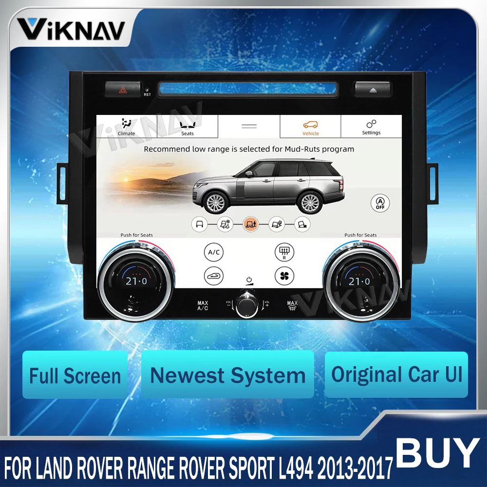 10.4 inch AC Panel Newest Generation For Range Rover Sport L494 AC ...