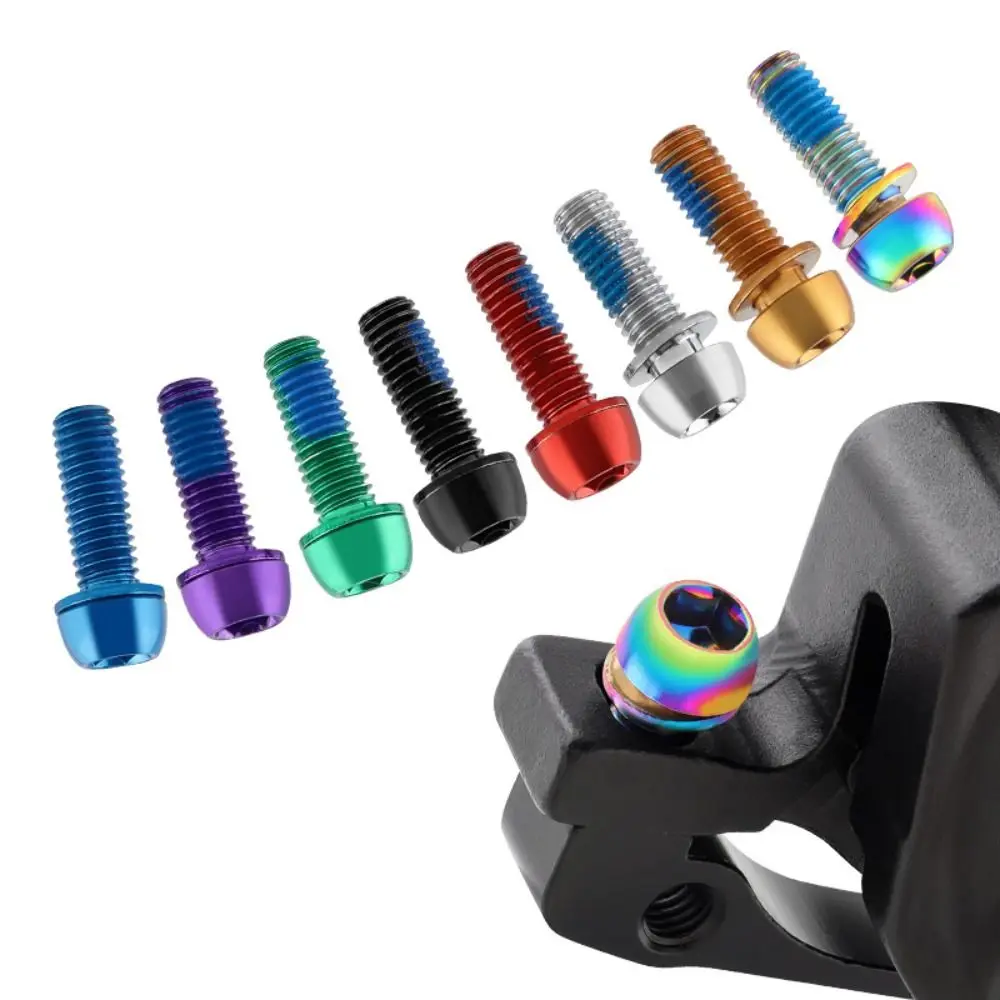 Titanium-plated Bicycle Handlebar Screws M6 Stainless Steel Bike Handle ...
