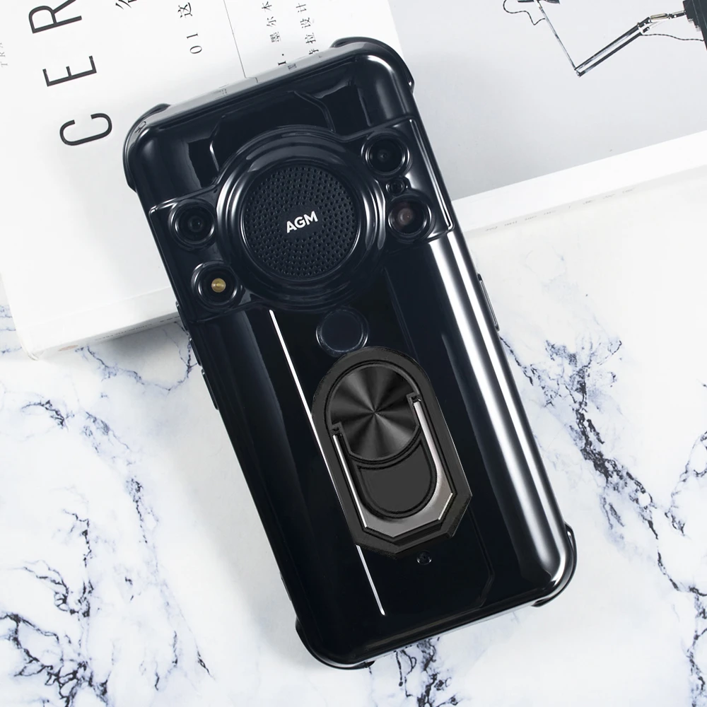 Silicone Case Agm H1 | Tpu Ring Holder Case | Case Cover Agm | Phone ...