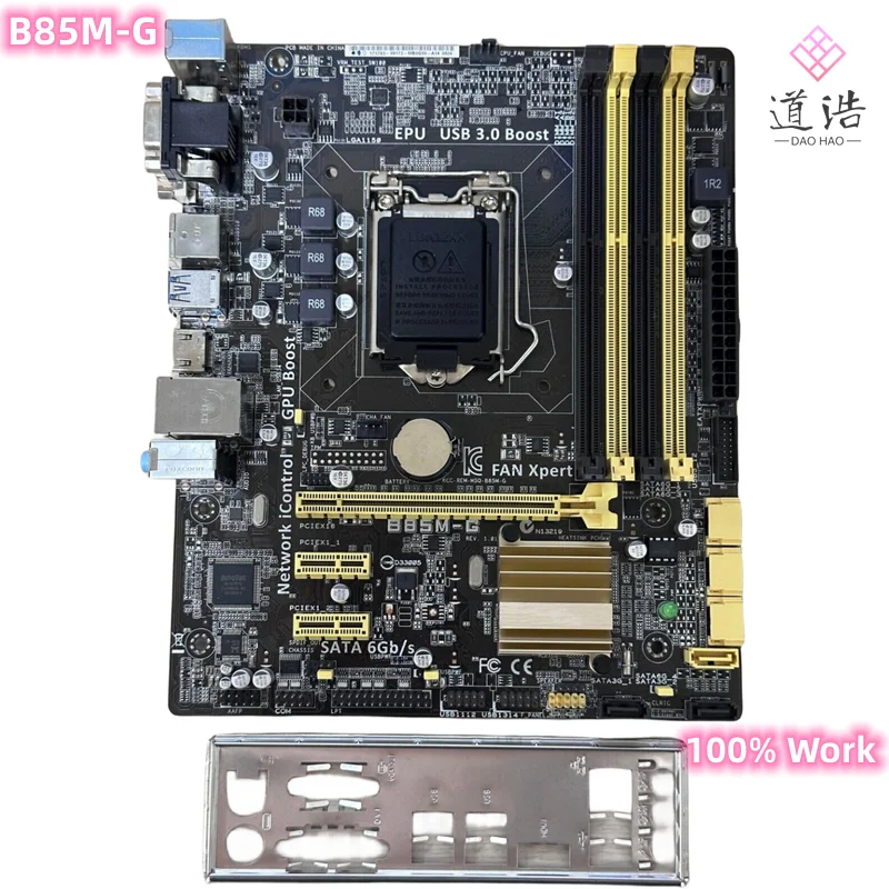 For-B85M-G-Motherboard-32GB-PCI-E3-0-DVI-VGA-HDMI-SATA-III-LGA-1150 ...