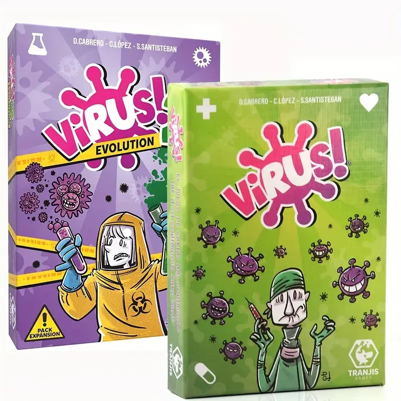 Juego-de-cartas-Virus-2-versi-n-en-espa-ol-perfecto-para-Familia-y ...