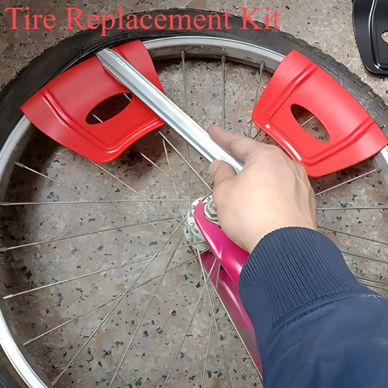 Motorcycle Tire Changer Set Wheel and Tire Repair Tool Rim Protector ...