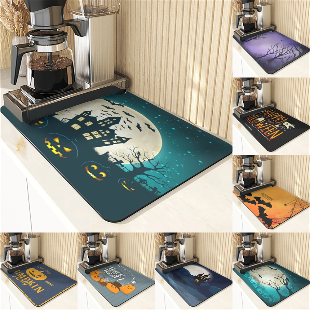 Halloween-Style-Mat-For-Dishes-For-Table-Pad-On-The-Table-Nordic-Home ...